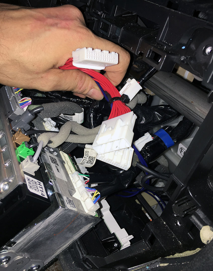 2023 rear camera switch button for HU display | Subaru Crosstrek and XV ...